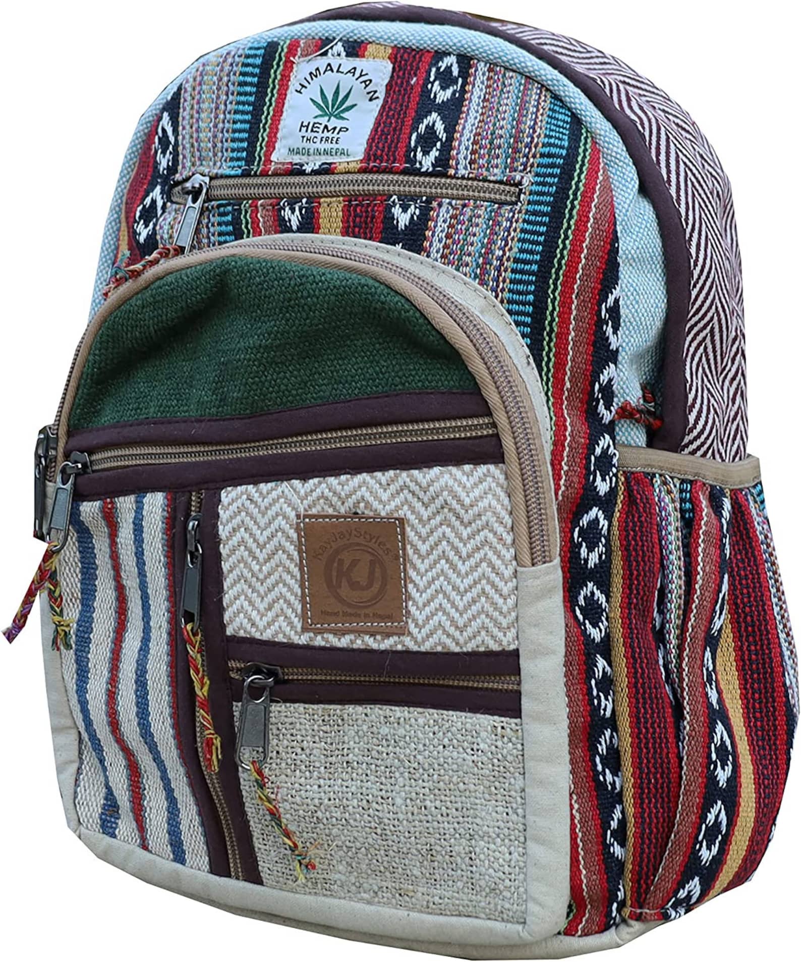 Small Lightweight Daypack Backpack Handmade Himalayan Hemp - Etsy