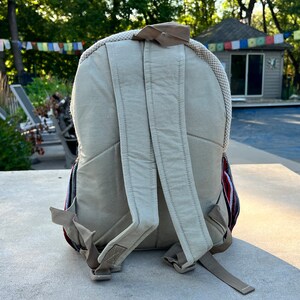 Handmade Large Multi Pocket Natural Hippie Hemp Nepal Backpack - Etsy