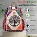 Large Multi Pocket Natural Hemp Handmade Backpack Tree of Life - Etsy