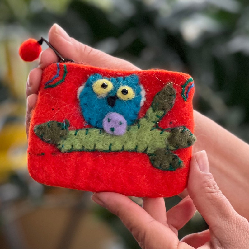 Felt Coin Purse - Etsy
