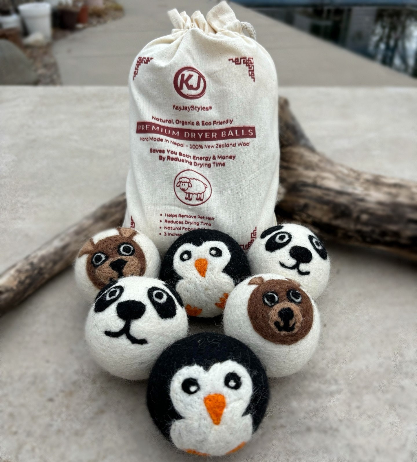 Animal Dryer Balls Etsy UK