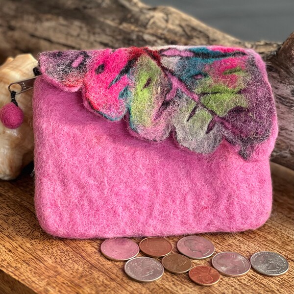 Felt Coin Purse - Etsy