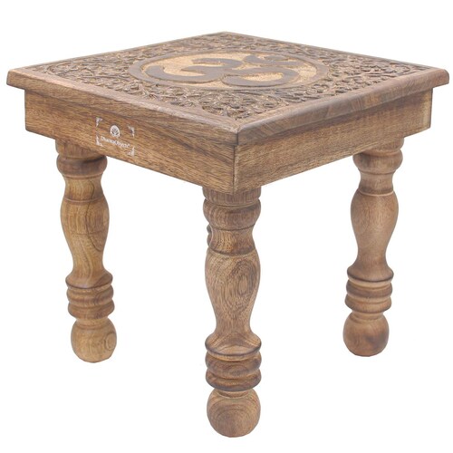 Mini Puja Table. Puja Pedestal. Meditation Shrine. Prayer | Etsy