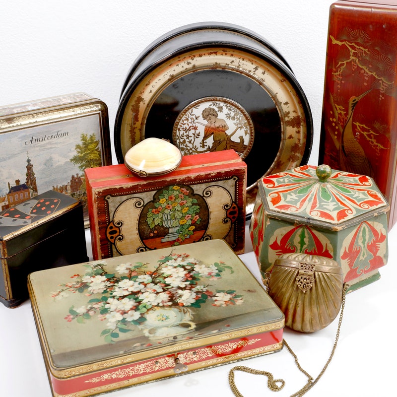Vintage Tin Cans - Etsy