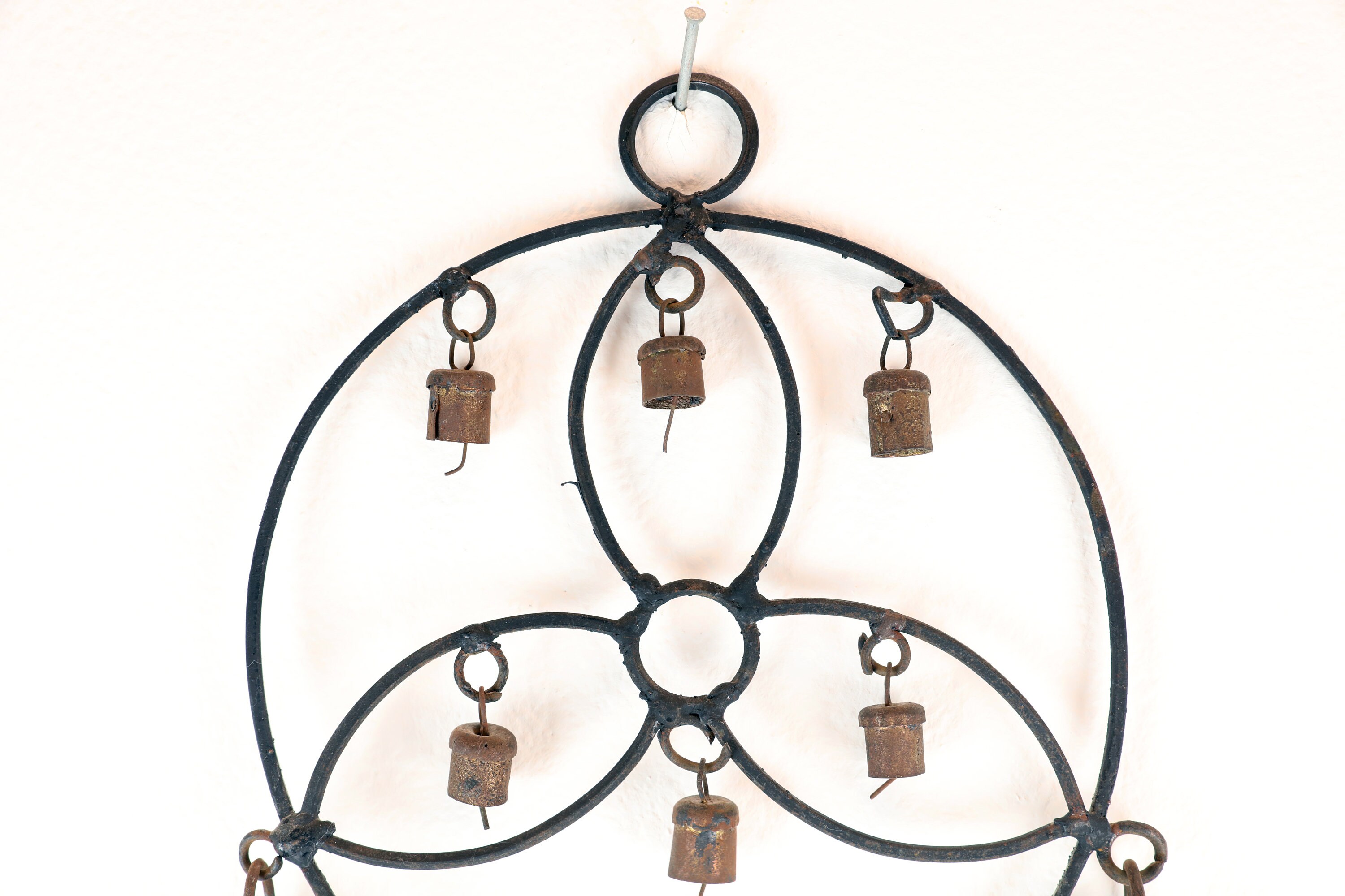 Circle Wind Chime With Two Sizes of Bells - Etsy