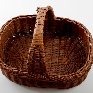 Handmade Wicker Basket, Cottage Core, Shopping Basket, Picnic Basket ...