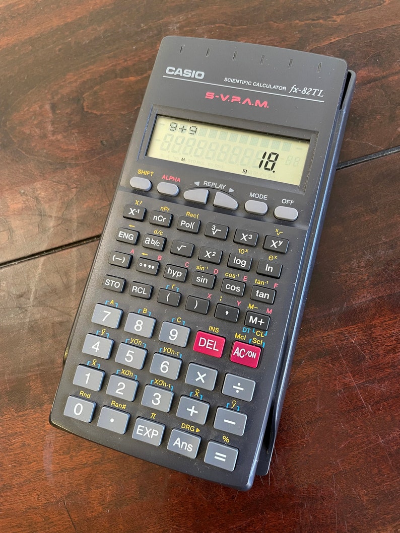 Calculadora científica Casio fx-82TL S-VPAM - Etsy España