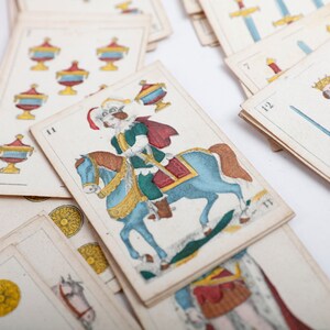 Spanish Playing Cards 47/48 Antique, Spanish-suited Playing Cards,a ...