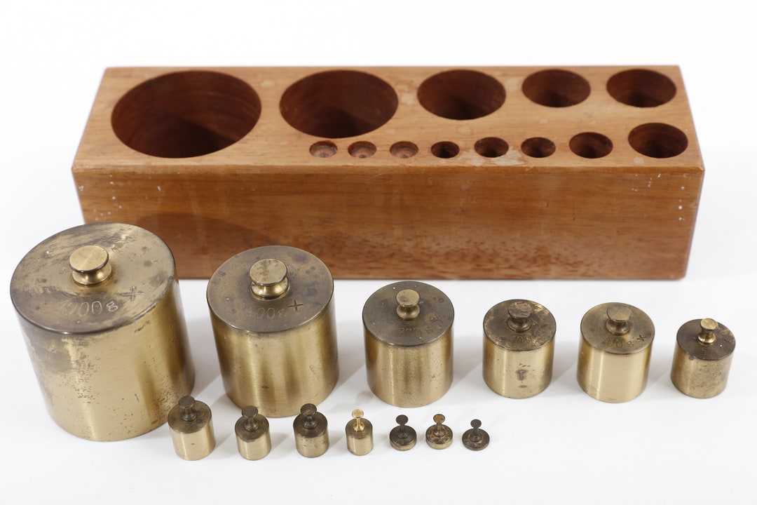 13-pieces Scale Weights Set in Original Box - Etsy