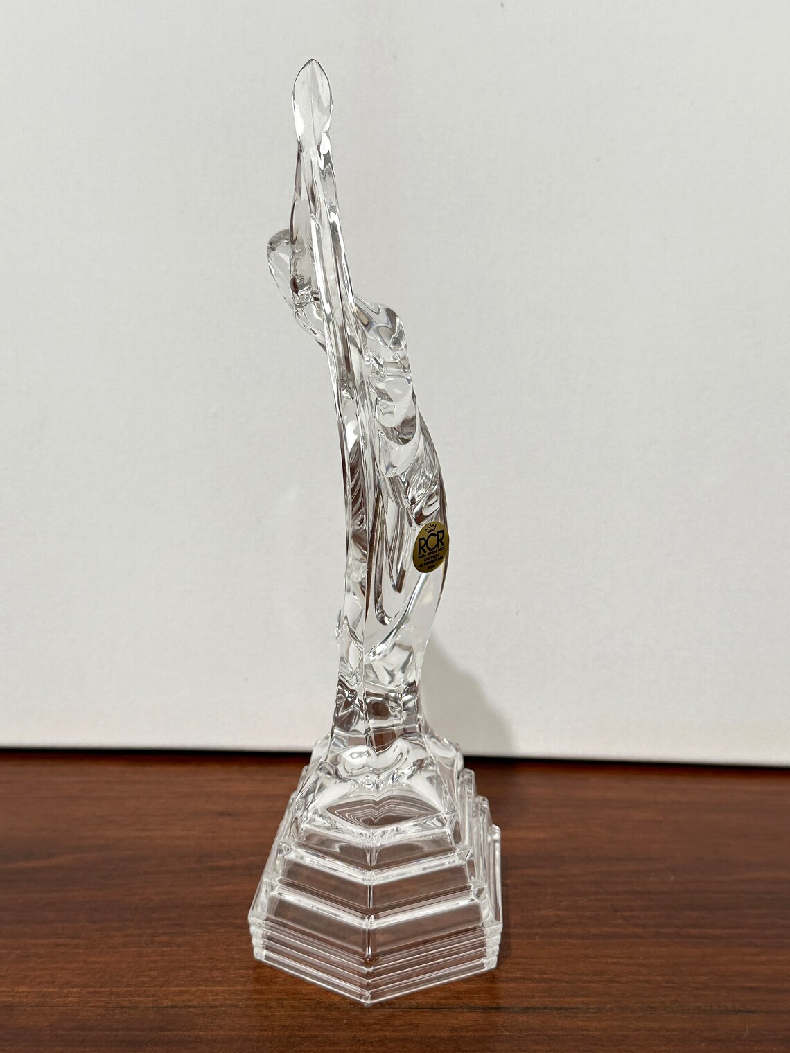 Glass Lady Art Deco Style RCR Royal Crystal Rock Cristallo Al - Etsy