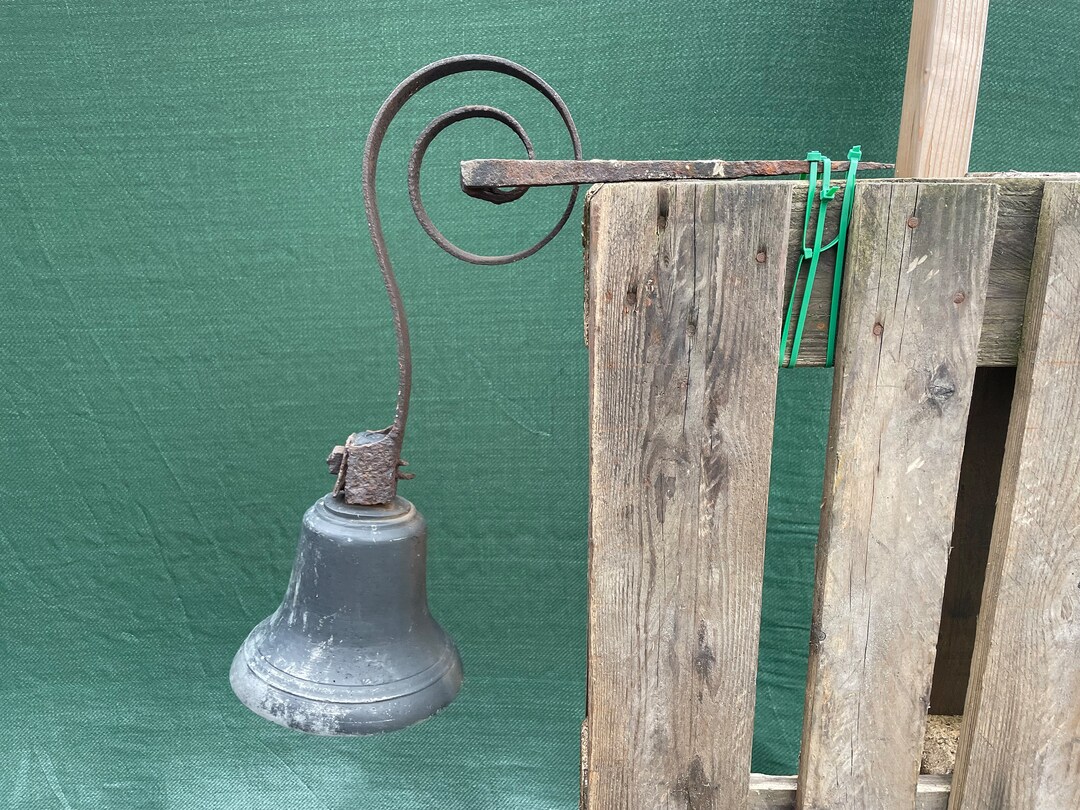 Antique Large French Barn Bell, Servants Maids Butlers Bell, Country ...