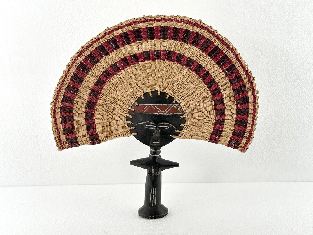 Ashanti African Fertility Doll Fan - Etsy