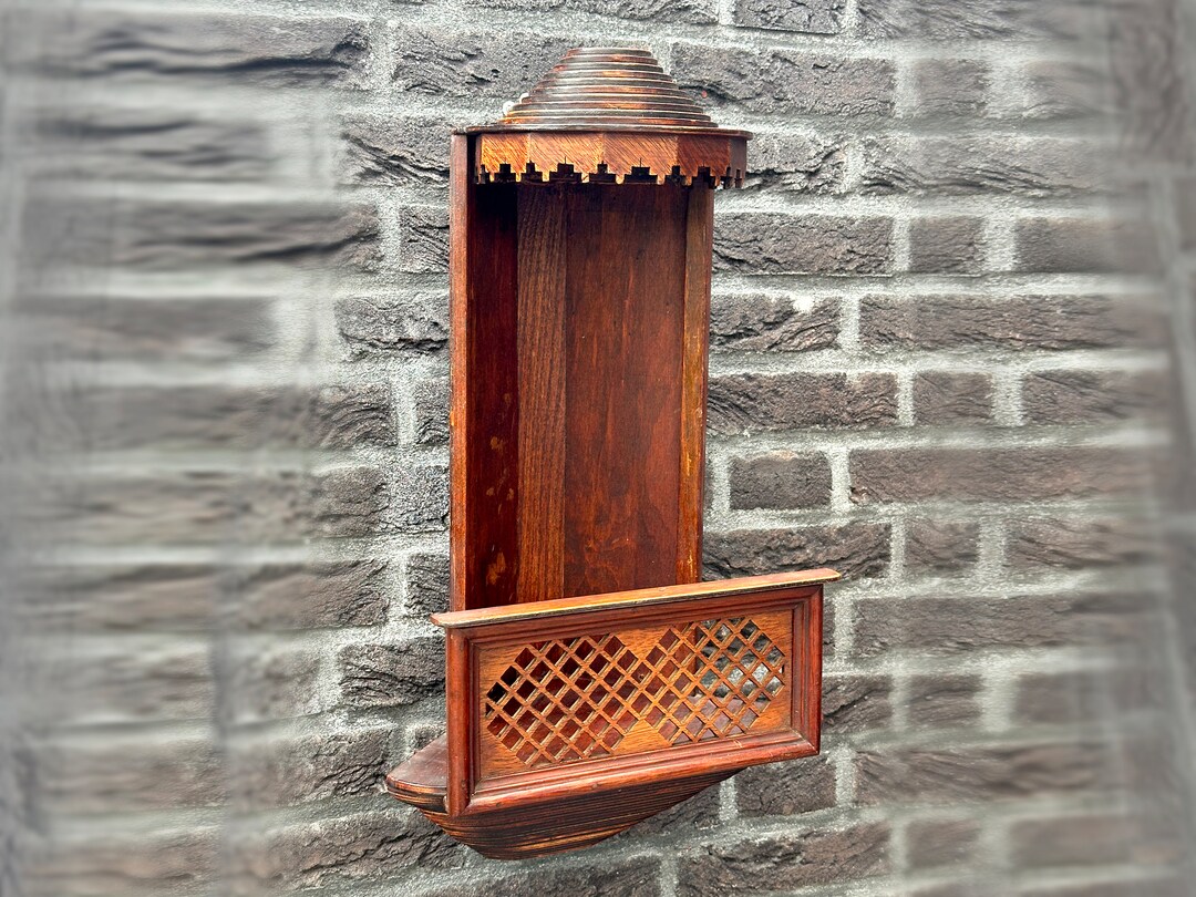 Handcrafted Wooden Church Pulpit Display Shelf - Etsy