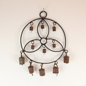Circle Wind Chime With Two Sizes of Bells - Etsy