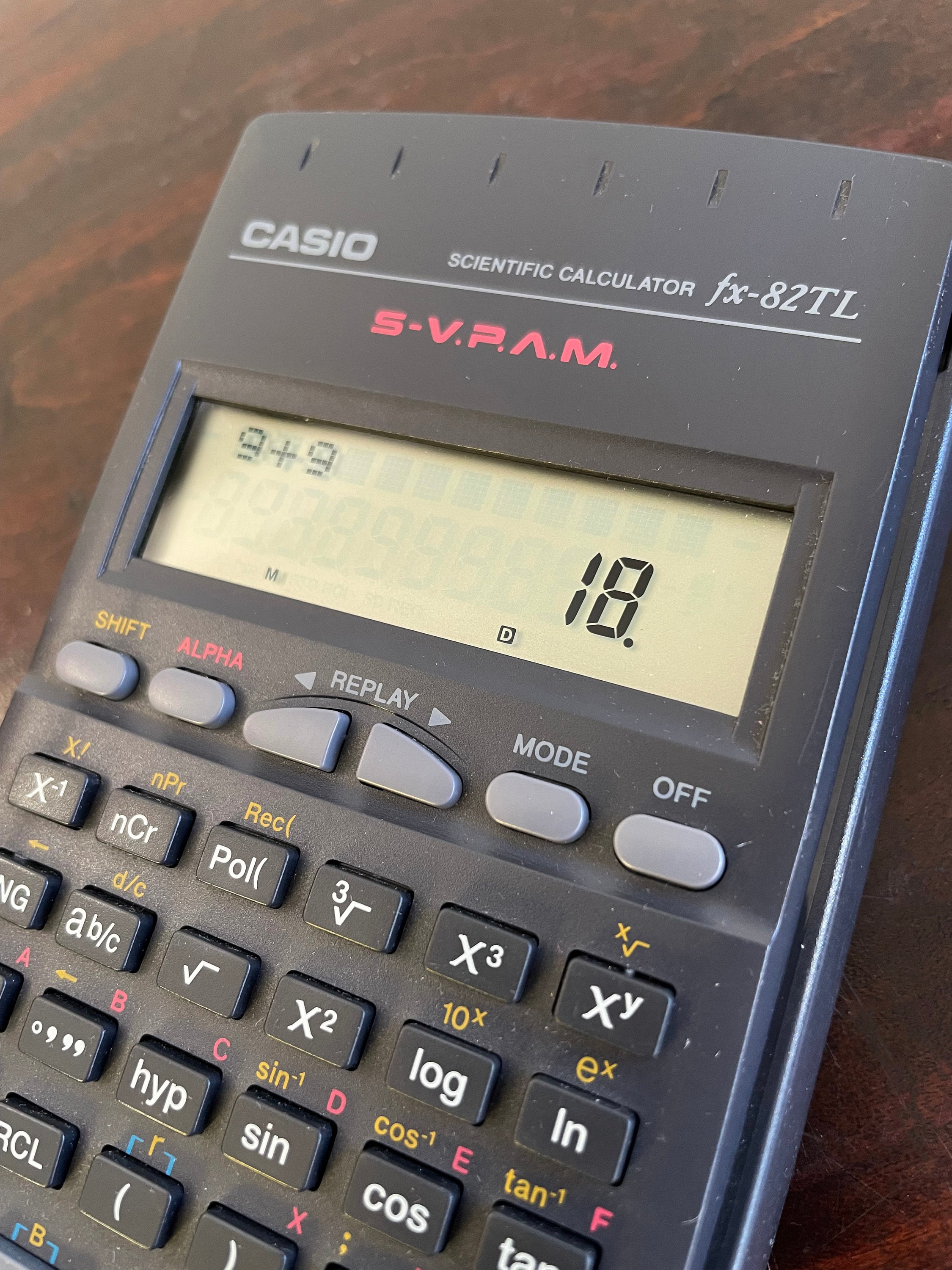 Casio Scientific Calculator Fx-82tl S-VPAM - Etsy