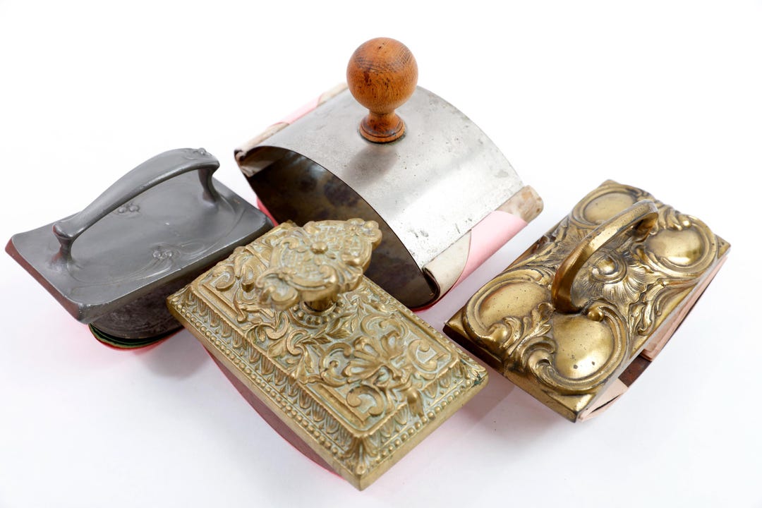 Collection of Beautiful Blotters , Choose 1 or More, Ink Blotter Brass ...