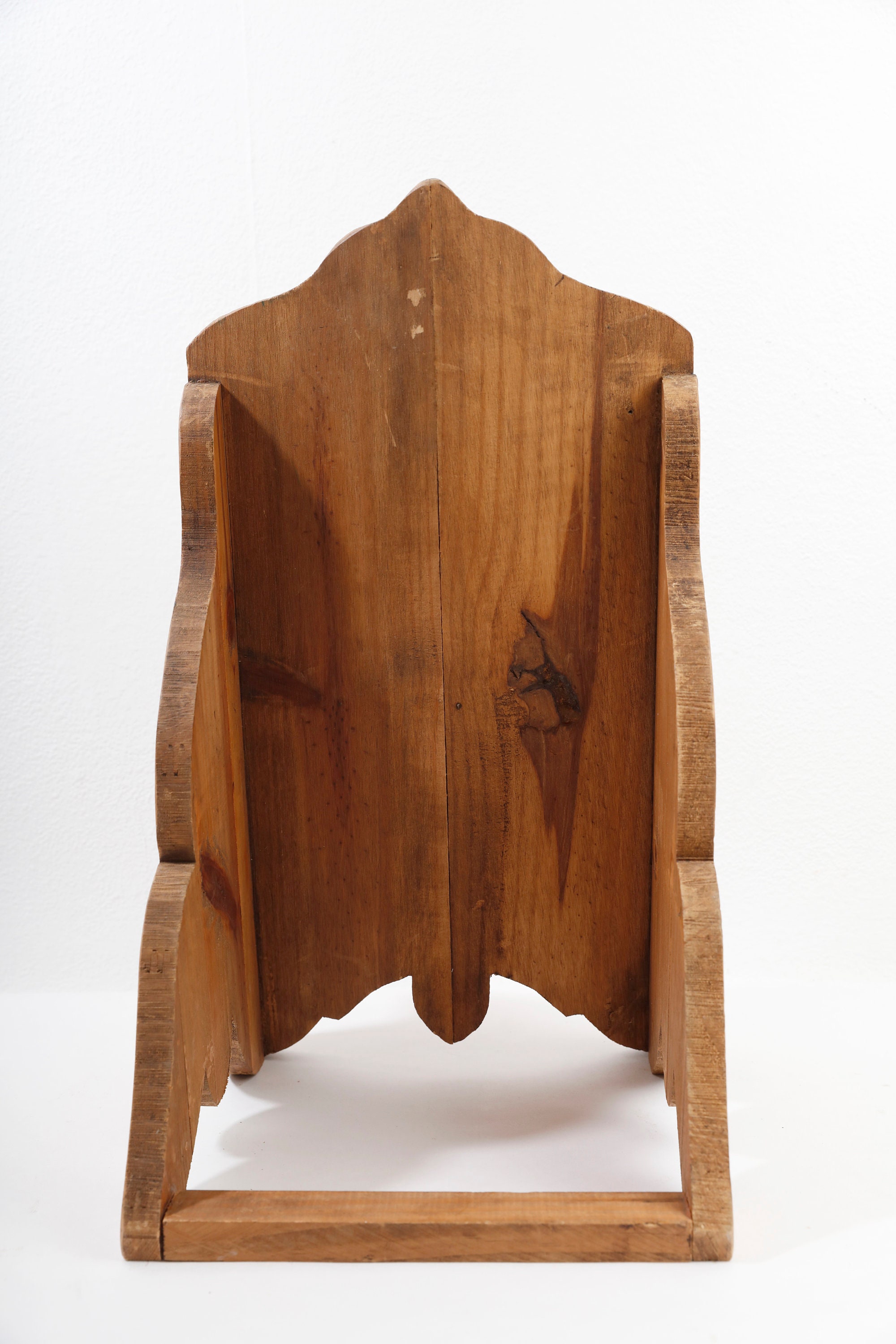 Handmade Wooden Tabletop Book Stand: Cookbook or Bible Display - Etsy