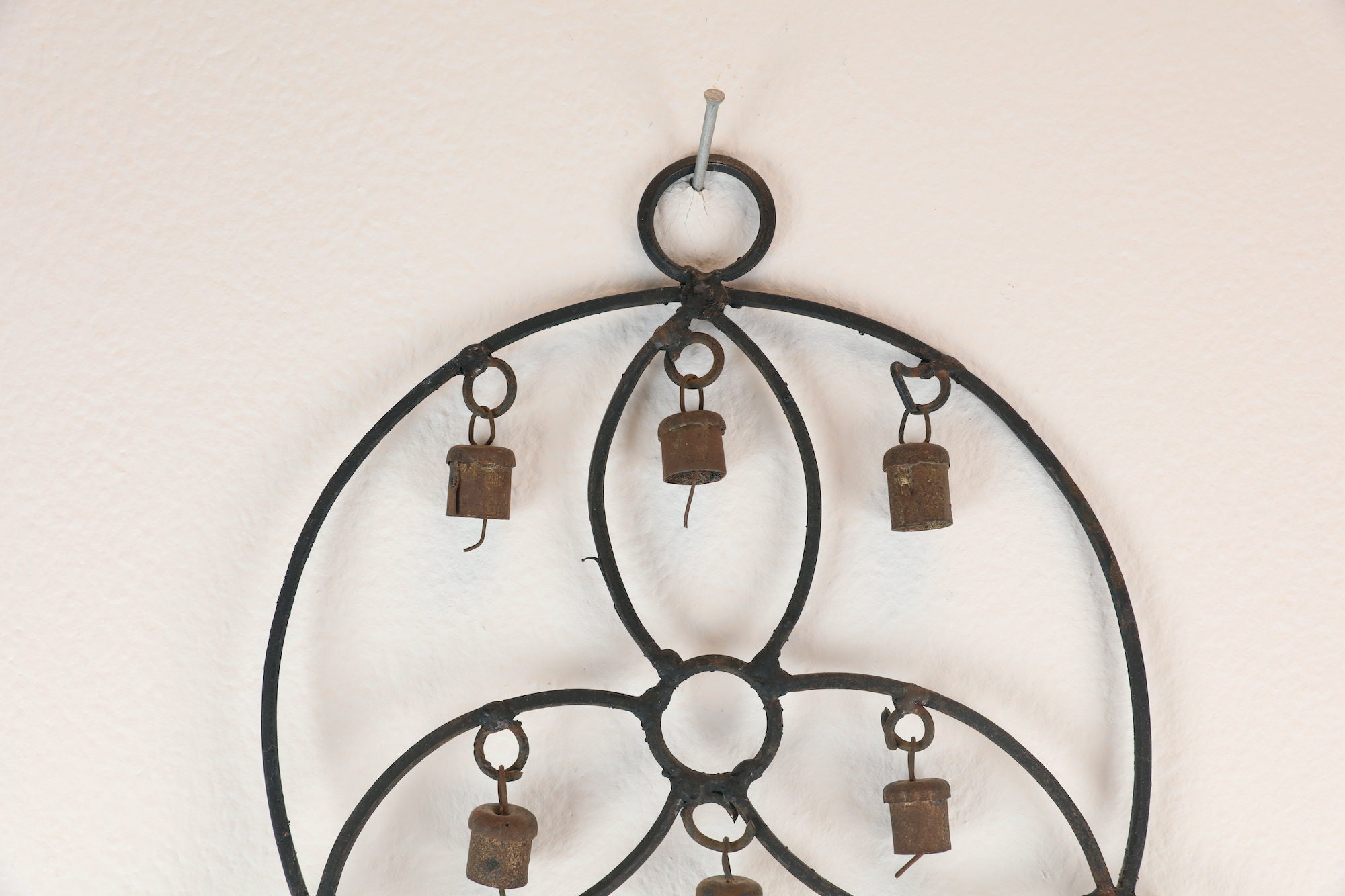 Circle Wind Chime With Two Sizes of Bells - Etsy