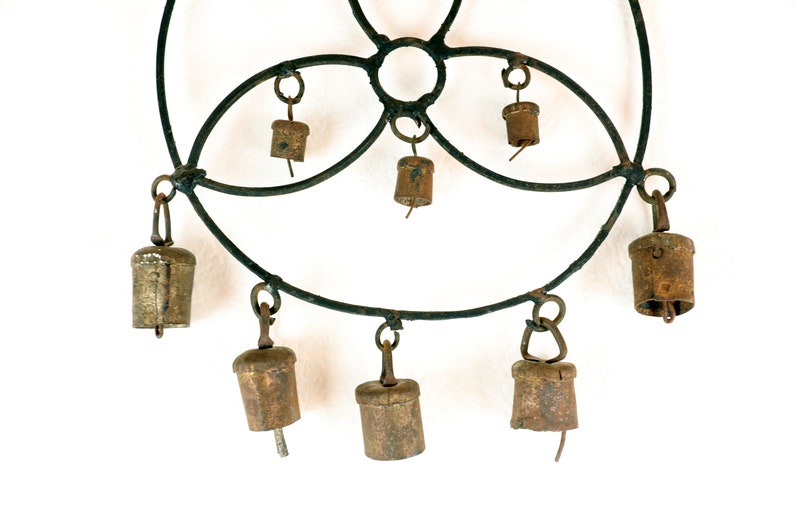 Circle Wind Chime With Two Sizes of Bells - Etsy