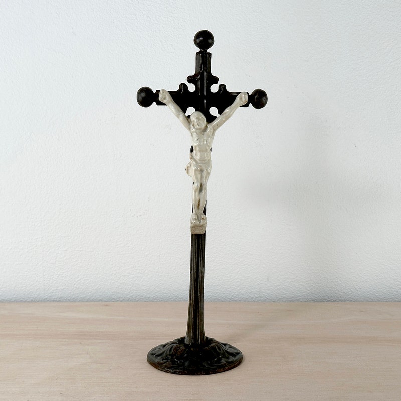 Black Crucifix - Etsy