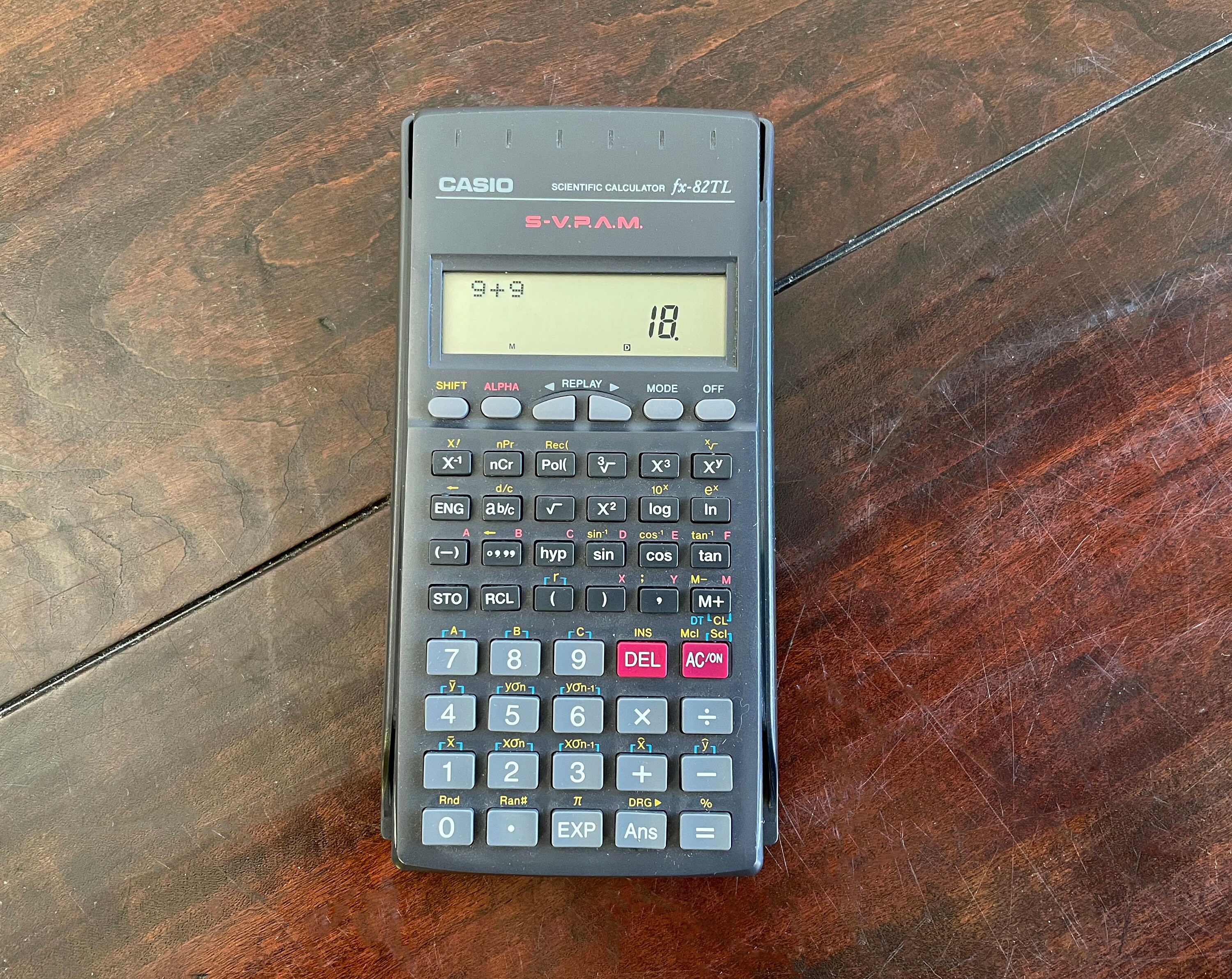 Casio Scientific Calculator Fx 82tl S VPAM Etsy