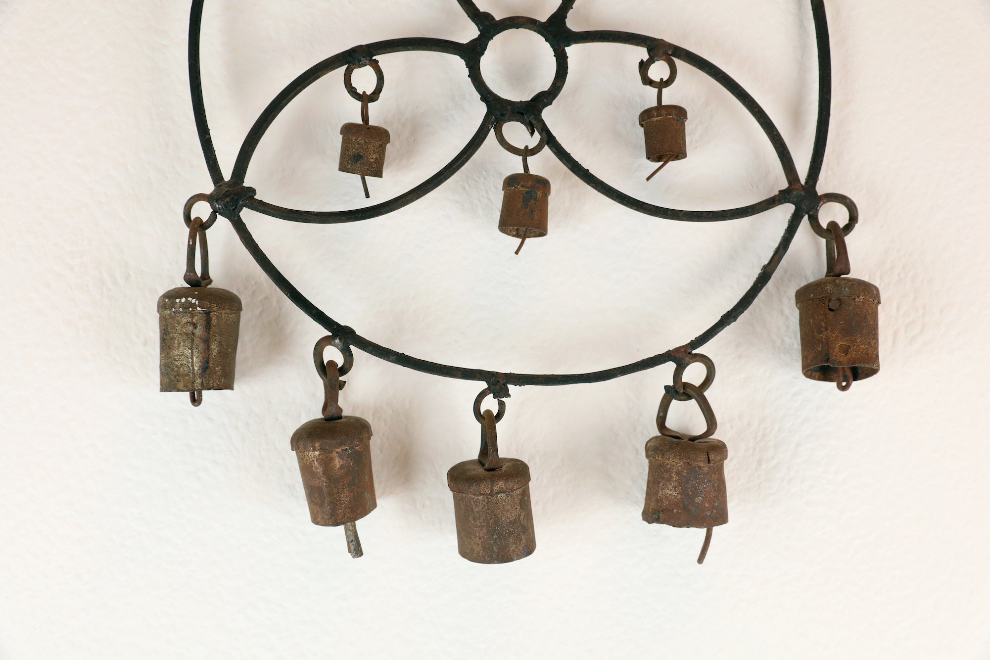 Circle Wind Chime With Two Sizes of Bells - Etsy