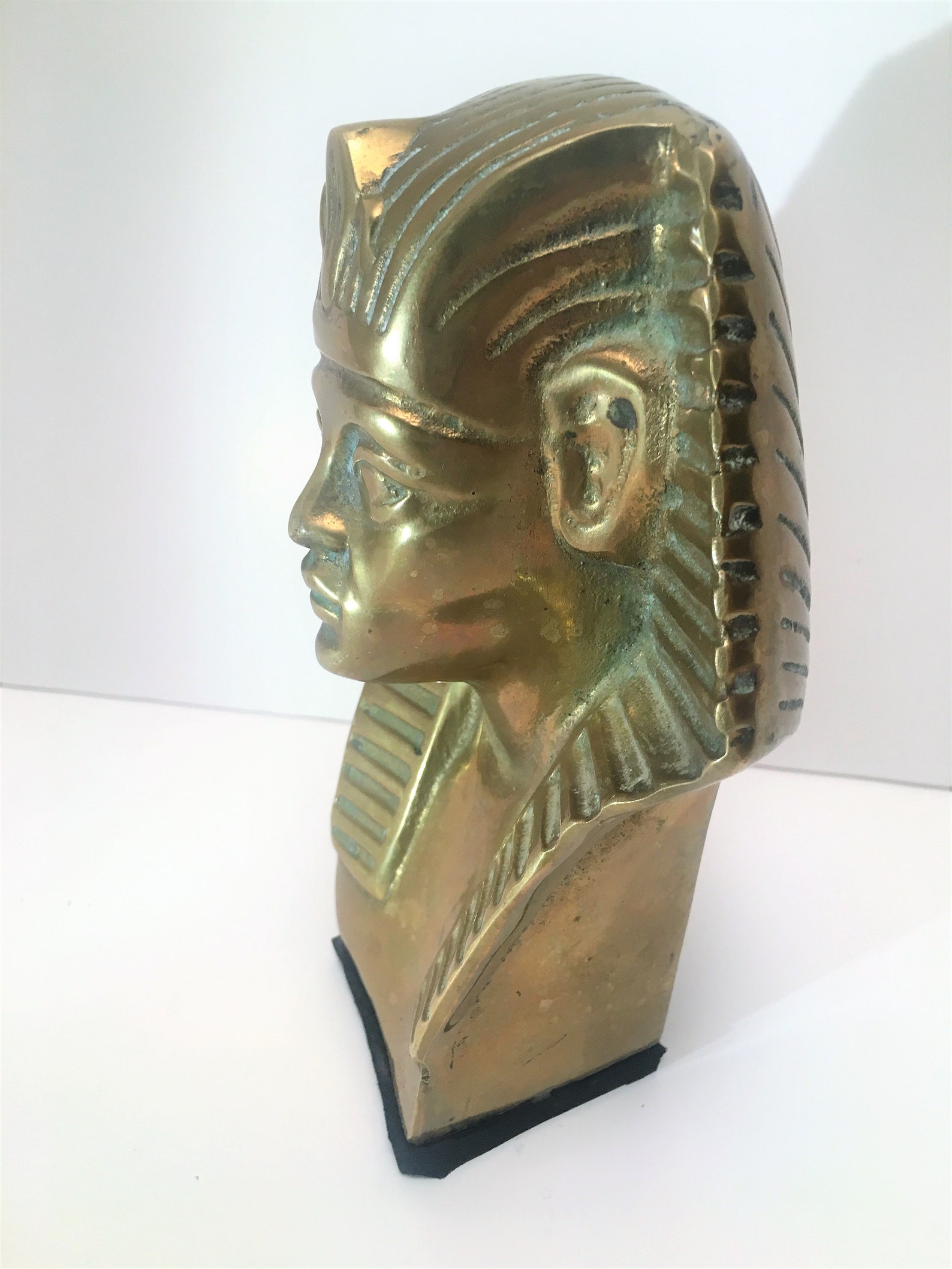 Statues of Nefertiti and Achnaton Pharaoh Couple - Etsy