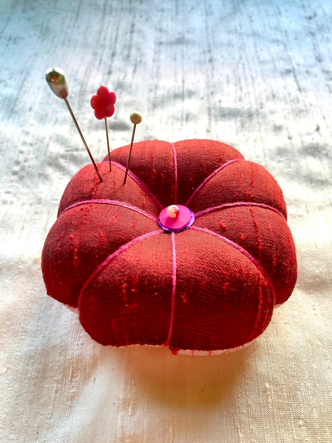 MADE TO ORDER Pin Cushion — Limited Ed. 3.5 X 3.5" / Decoration ...