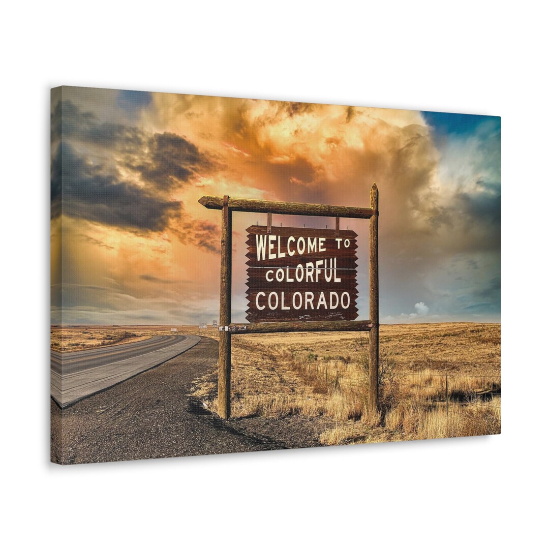 Welcome to Colorful Colorado State Line Original Photography Clouds at ...