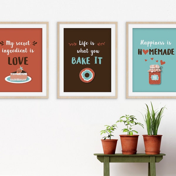 Baking Wall Art - Etsy