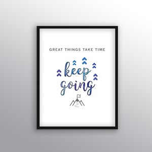 Watercolor Quote, Set of 3 Posters, Inspirational Wall Art ...