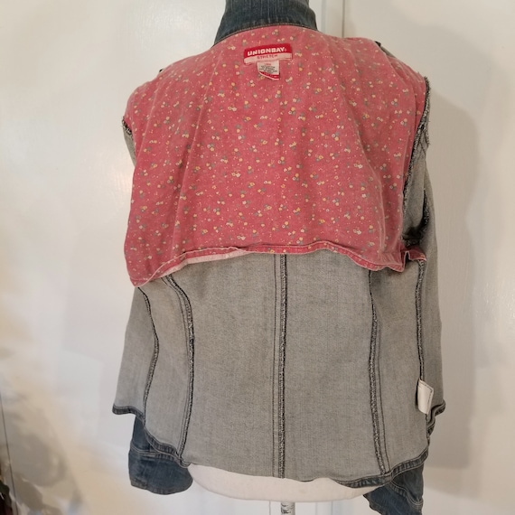 Unionbay Womens Indigo Denim Crop Blazer Jacket Size … - Gem