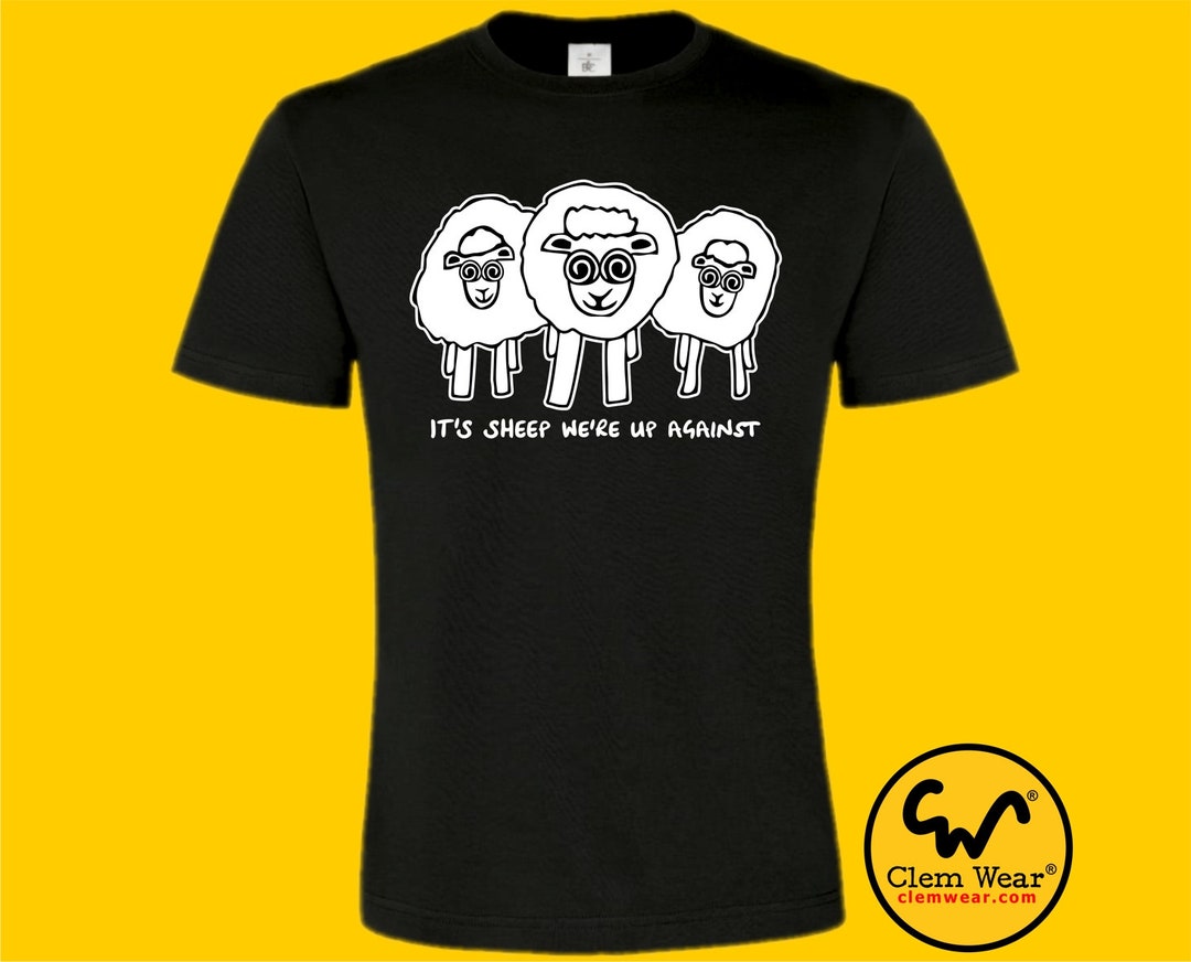 LADIES It's Sheep We're up Against Tee T-SHIRT the Housemartins Paul ...