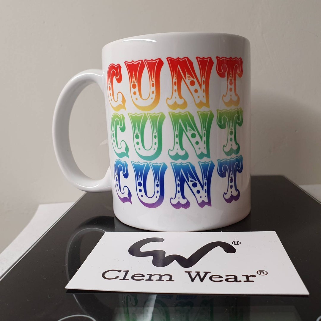 CIRCUS TRIPLE CUNT Mug Clem Wear Cup or Coaster Rainbow - Etsy