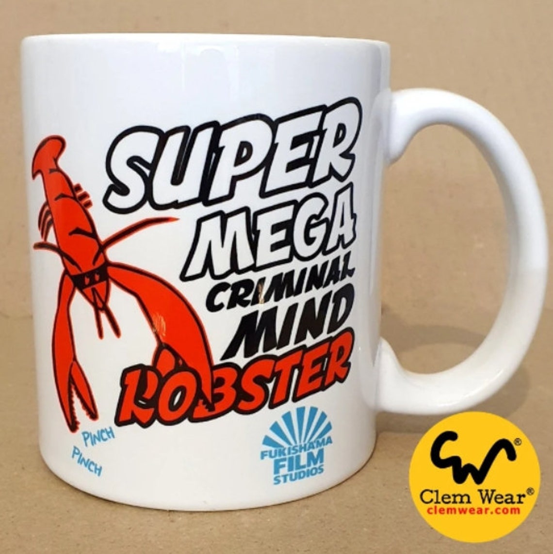 Vic & Bob 4 PACK Mugs Dr Shakamoto Good Ruck Kid Criminal Mind Lobster ...