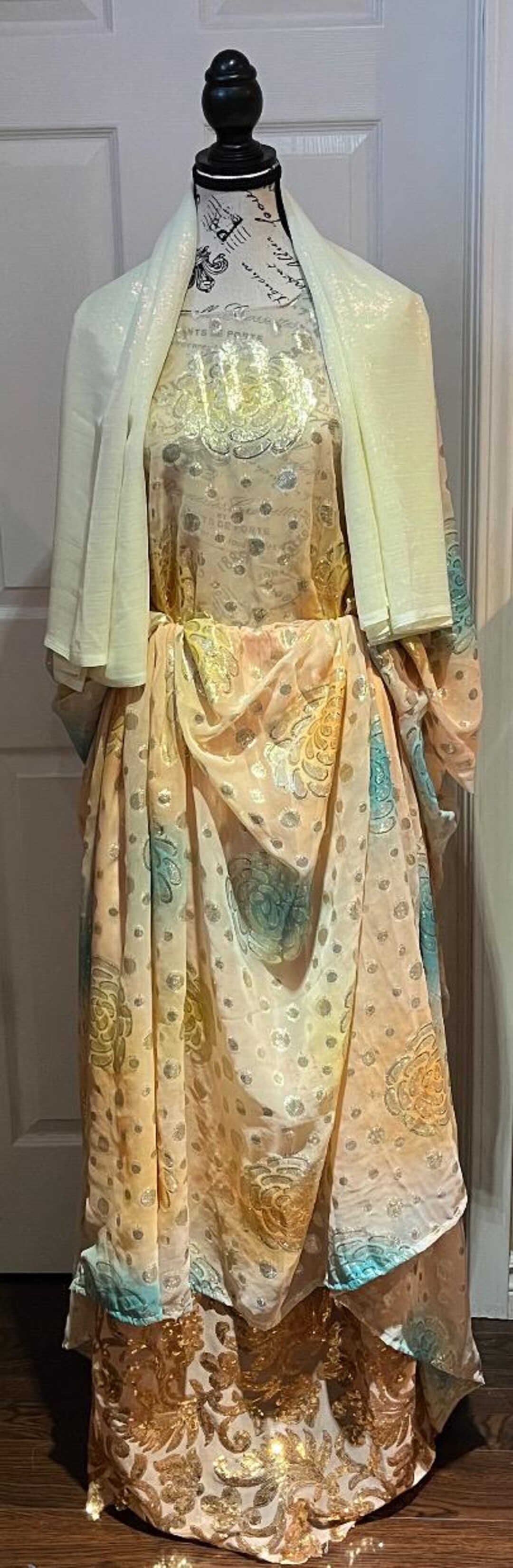 Somali Dirac Dress and Scarf Wedding Dress East African - Etsy