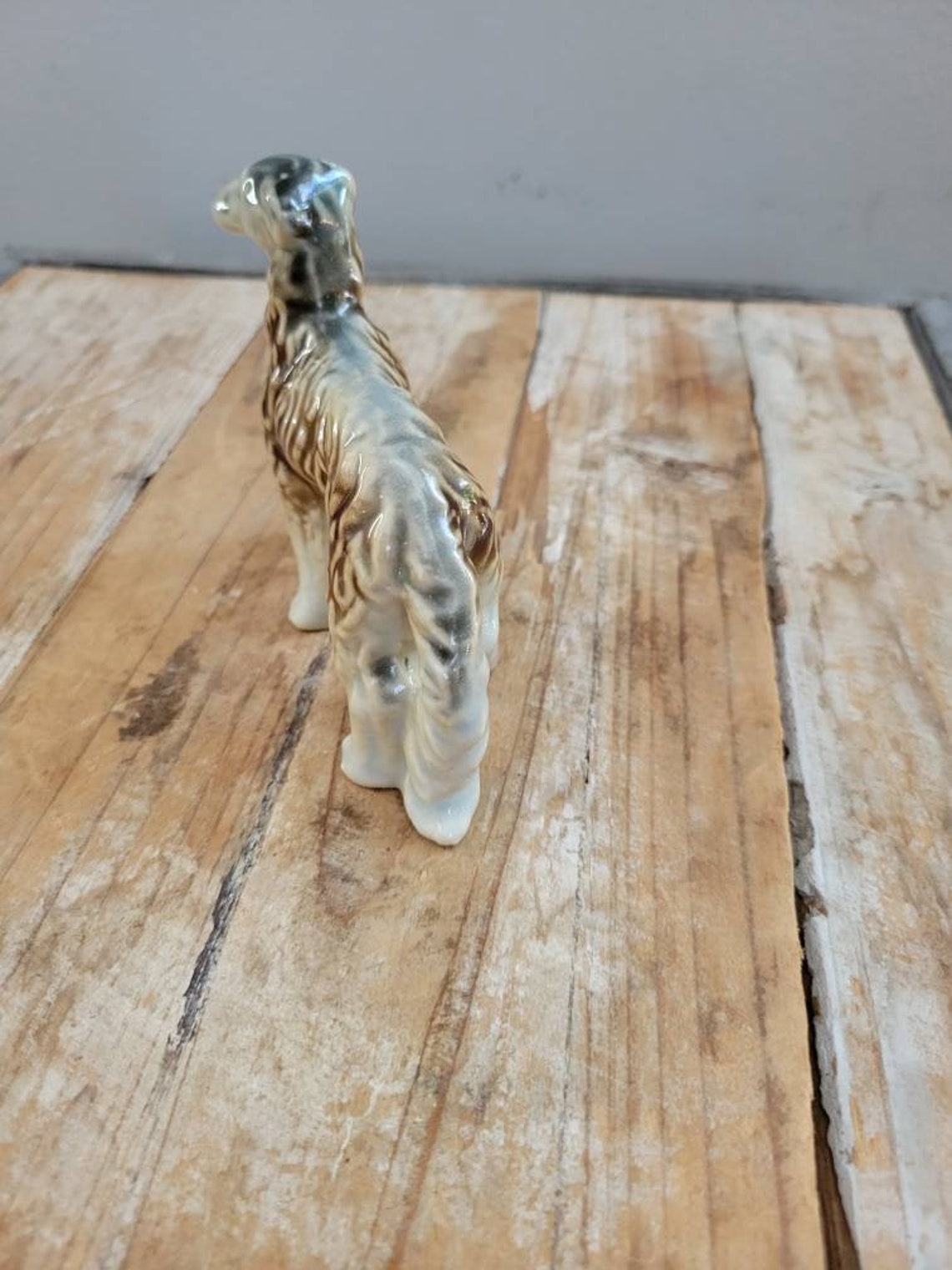 Vintage Dog Figurine. Made in Japan Dog Knick Knack. Glass Hound Dog ...