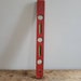 Vintage Wooden Dunlap Level. Old Red Approved Dunlap Tool Level. - Etsy