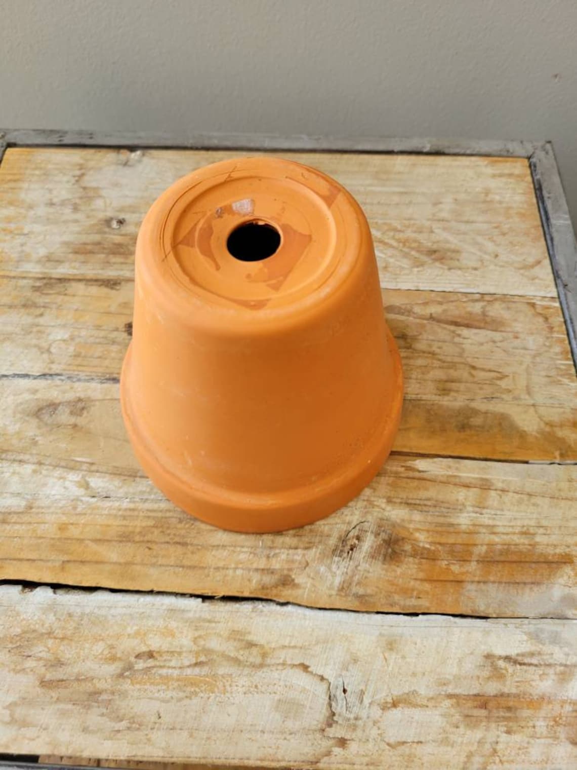 Vintage 3 Inch Terracotta Clay Pot. Old Clay Flower Pot. | Etsy