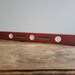 Vintage Wooden Dunlap Level. Old Red Approved Dunlap Tool Level. - Etsy