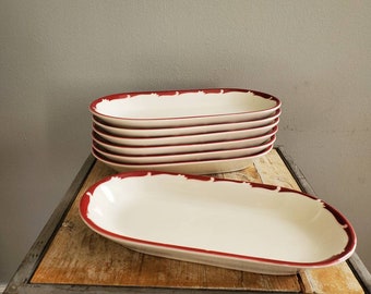 Trays & Platters Restaurant Ware Diner Railroad Hotel China SET of 2 ...