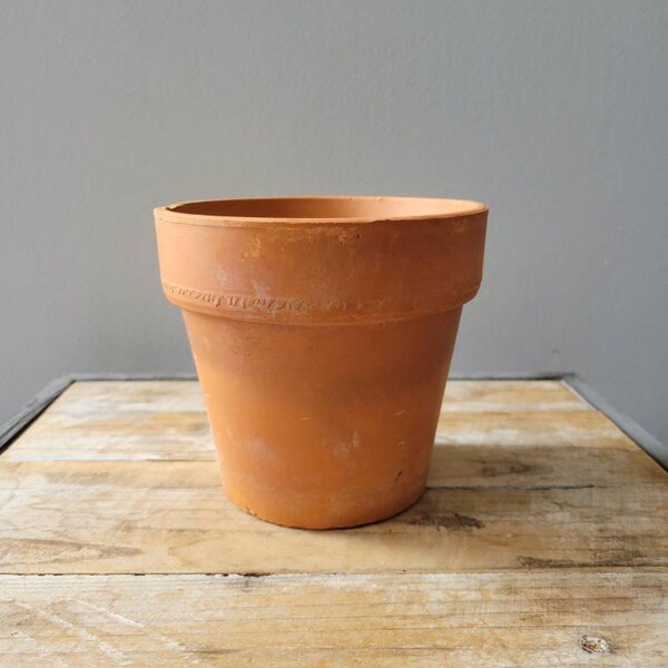 Small Vintage Pottery Flower Pots - Etsy