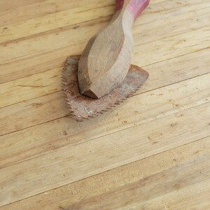 Vintage Wooden Handle Scraper Tool. Old Rustic Tools. - Etsy