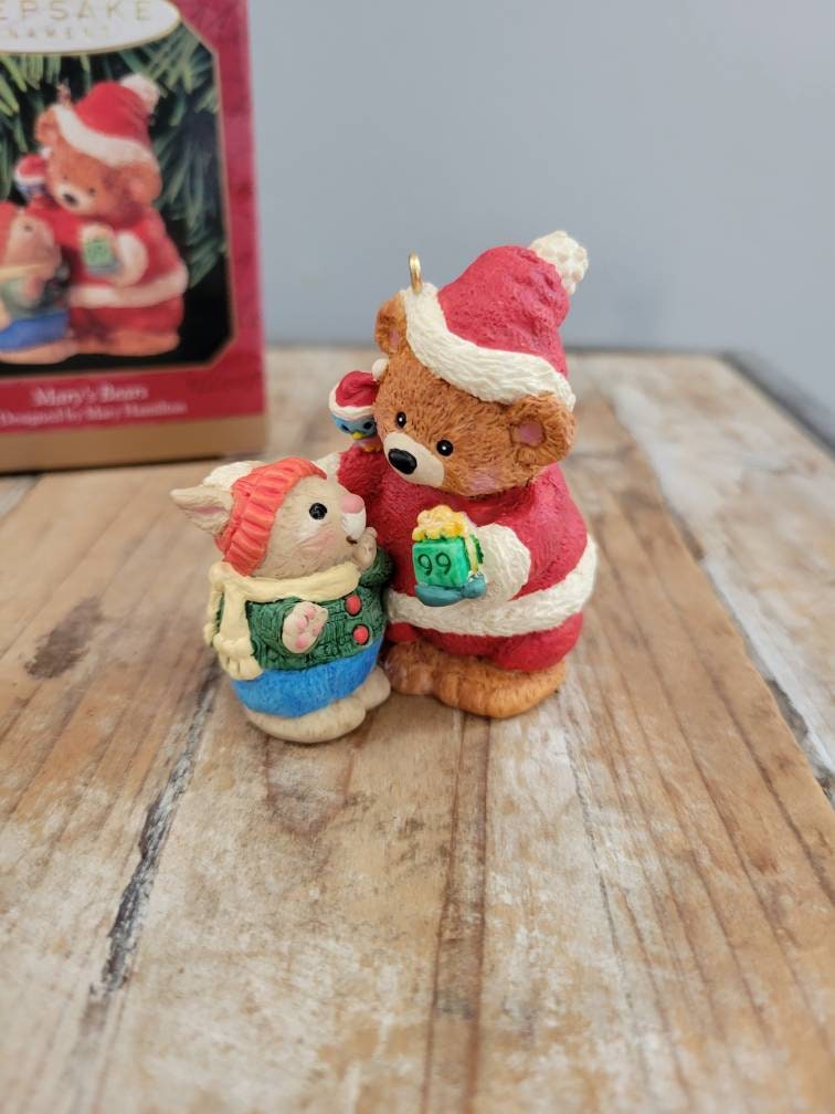 Vintage 1999 Hallmark Mary's Bears Ornament. Old Hallmark - Etsy