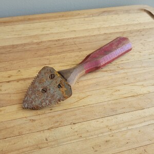Vintage Wooden Handle Scraper Tool. Old Rustic Tools. - Etsy