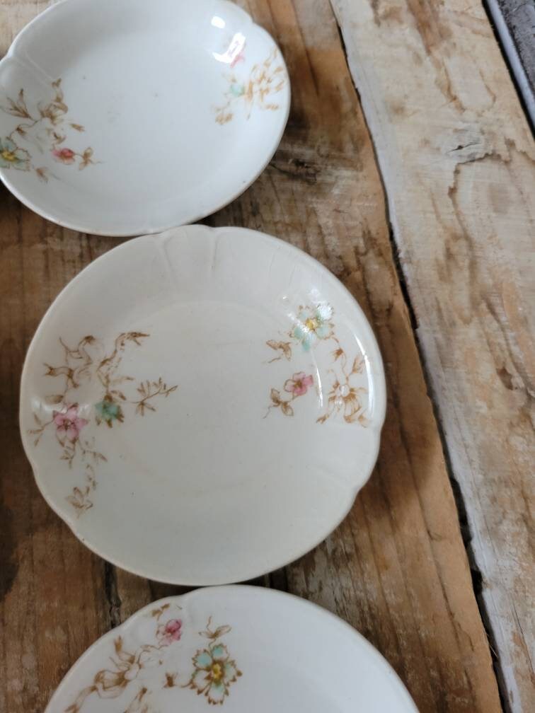 Vintage Tiny White Ironstone Butter Pat. Antique Ironstone | Etsy