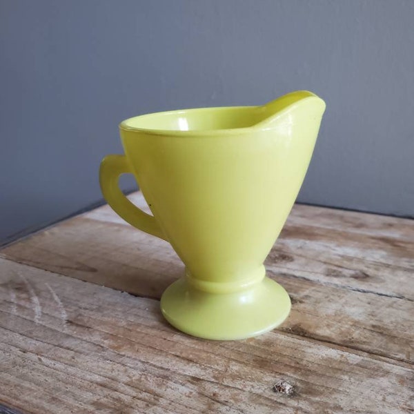 Small Yellow Pitcher - Etsy