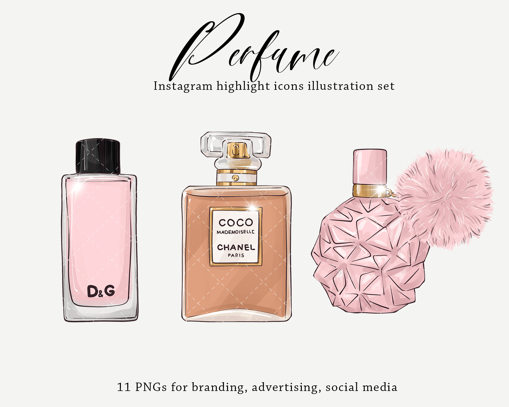 Perfume Clipart Perfume Bottle Cologne PNG Floral Fragrance ...