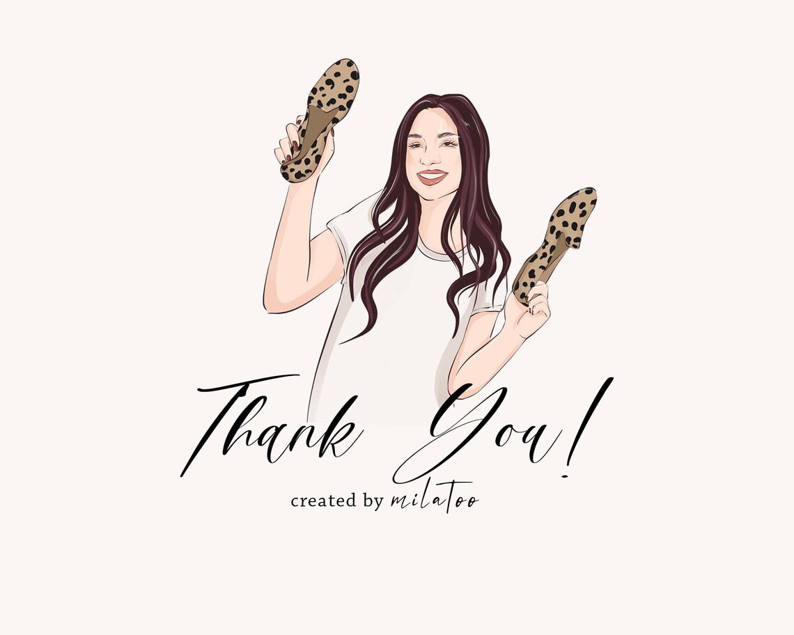 Girl Boss Clipart Reseller Digital Illustration Set Etsy Online Seller ...