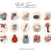 Fall Clipart Boho Instagram Story October Sublimation Autumn - Etsy